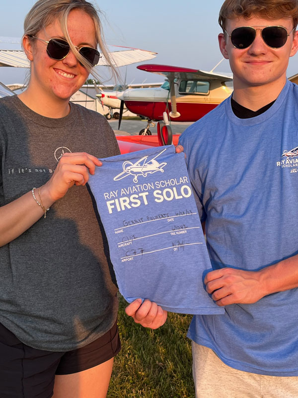 Ray Scholar Milestones in June 2023 | EAA